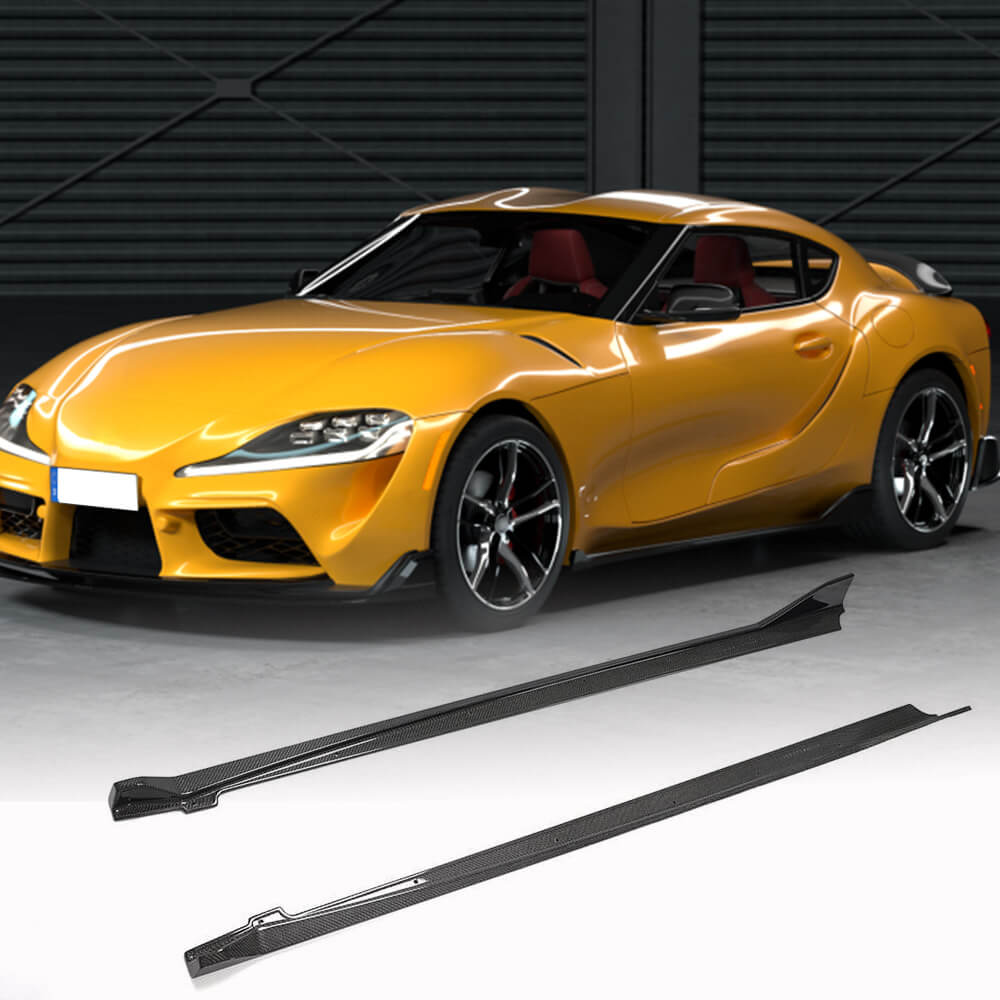 Toyota GR Supra J29 MK5 (A90/A91) 2019-2023 Side Skirts Carbon Fiber ...