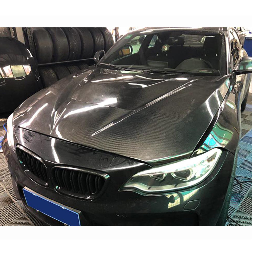 Get BMW F87 M2 Engine Hood Cover | Carbon Fiber Parts for BMW – Ahacarbon