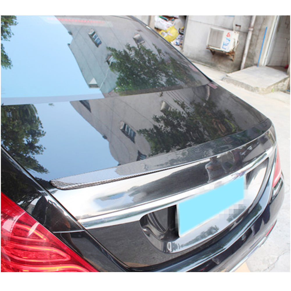 Mercedes Benz W222 Carbon Fiber Trunk Boot Spoiler | Rear, Wing & Lip