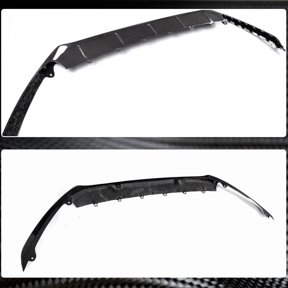 Ford Focus RS Carbon Fiber Front Bumper Lip Spoiler | Exterior Mods