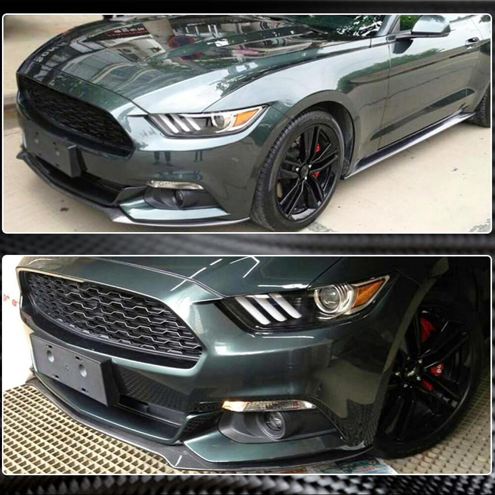 Get Ford Mustang Front Lip Spoiler | Carbon Fiber Part for Mustang