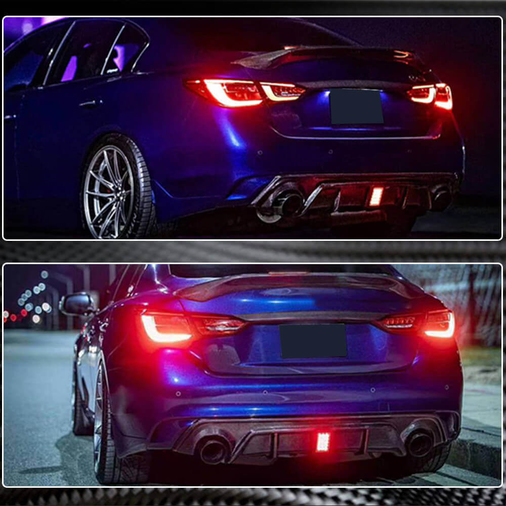 Infiniti Q50 Carbon Fiber Rear Diffuser Valance Lip | Exterior Mods ...