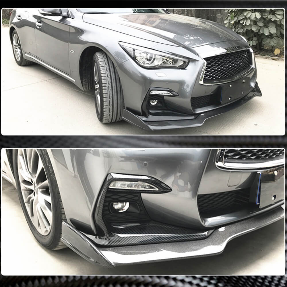 Infiniti Q50 Carbon Fiber Fog Light Covers | Exterior Mods