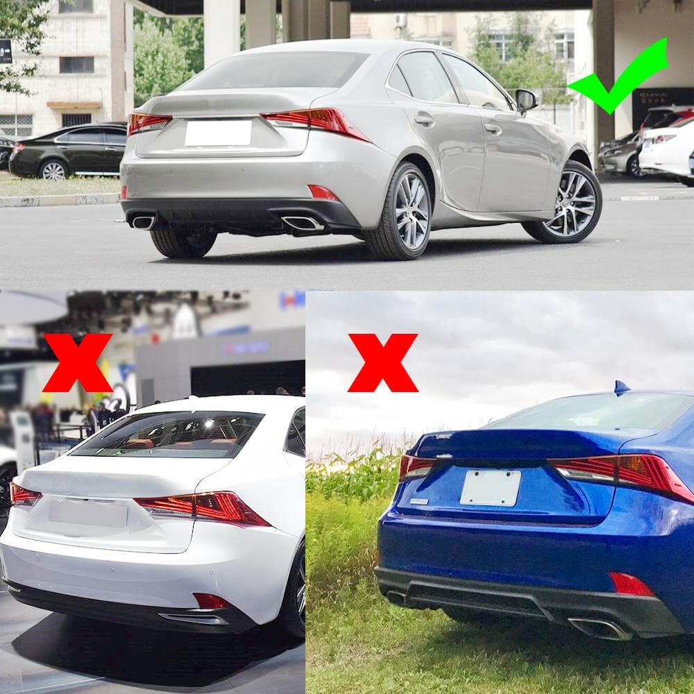 Lexus IS300 IS350 Carbon Fiber Rear Diffuser Valance | Exterior Mods ...