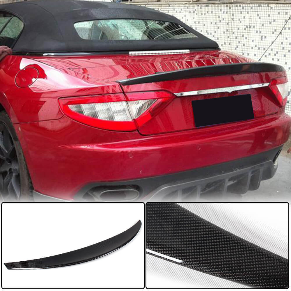 Maserati GT Carbon Fiber Rear Trunk Spoiler Wing Lip | Exterior Mods ...