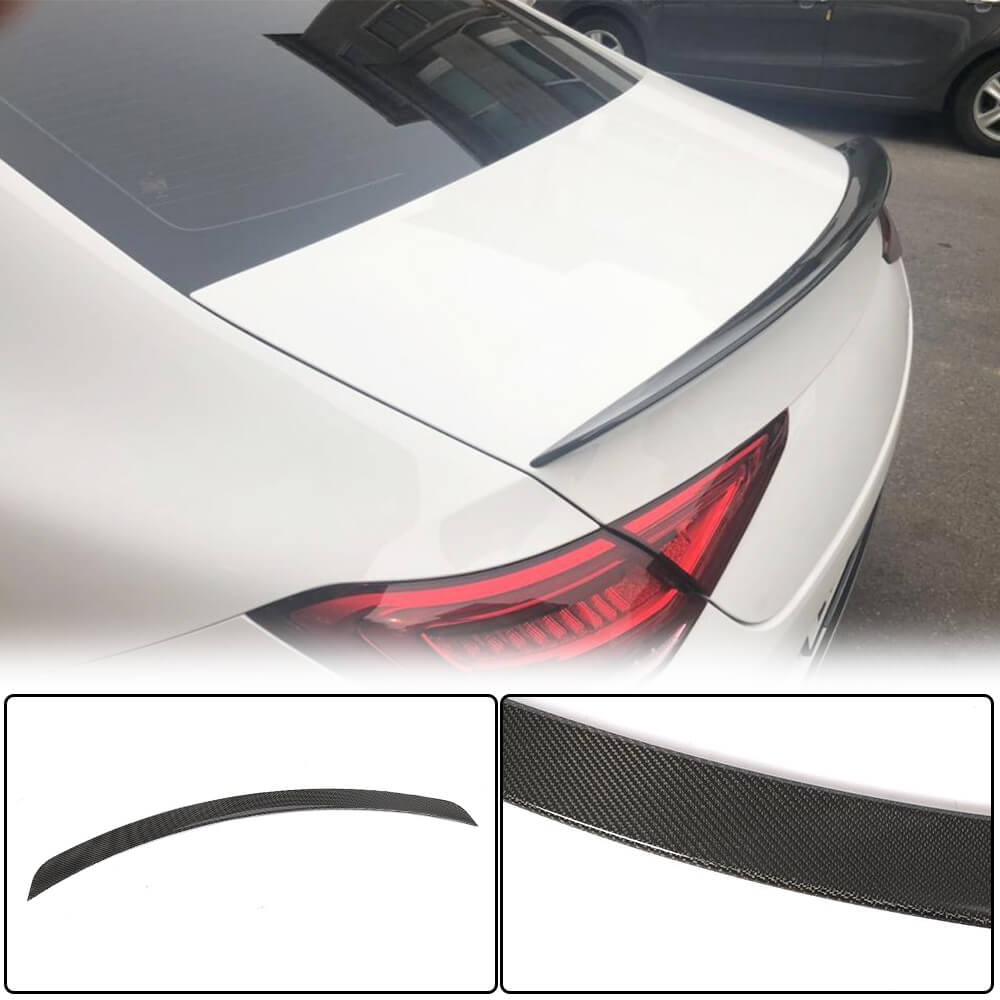 Mercedes Benz C257 CLS53 Carbon Fiber Trunk Boot Spoiler Rear Wing Lip