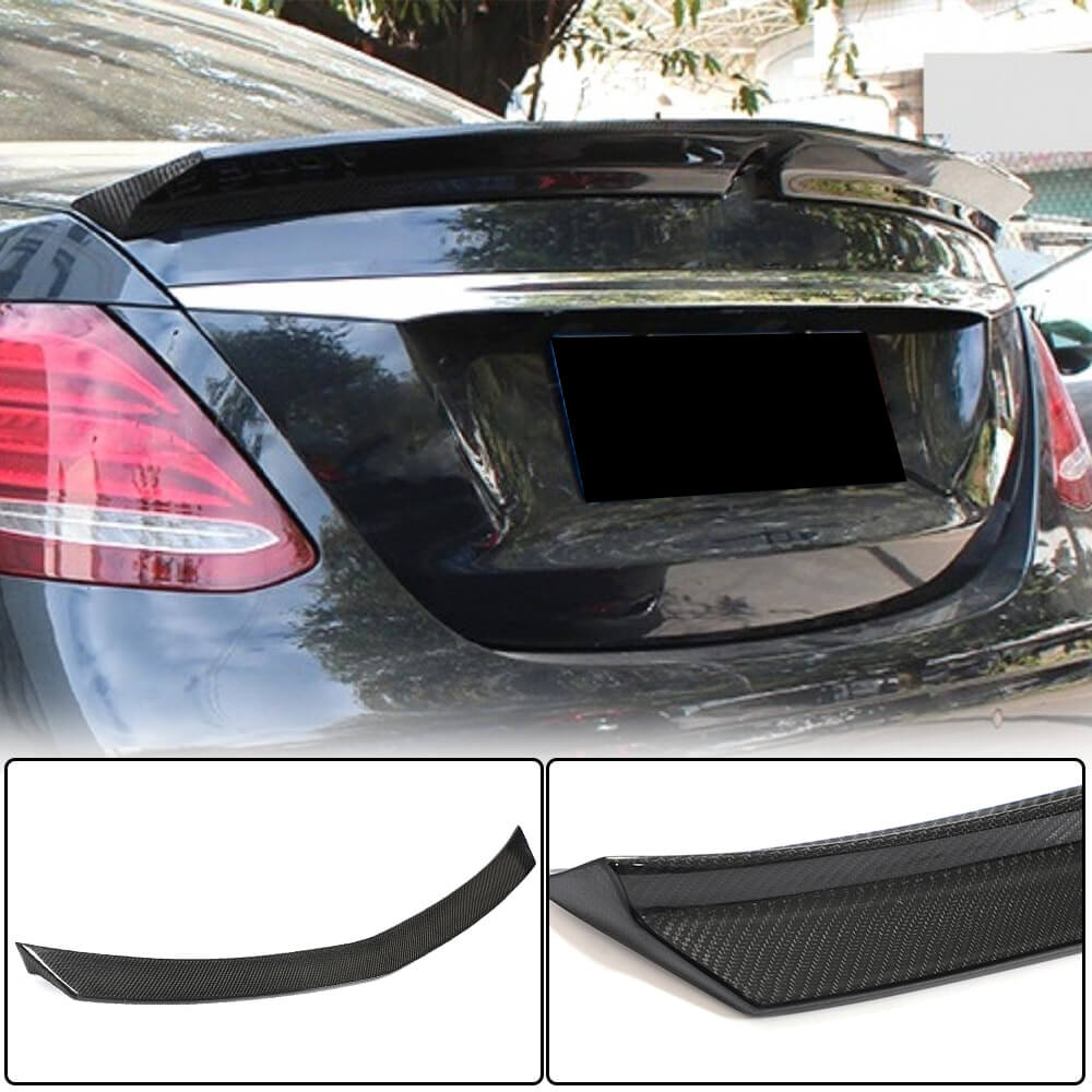 Mercedes Benz W213 Carbon Fiber Trunk Boot Spoiler | Rear, Wing & Wing