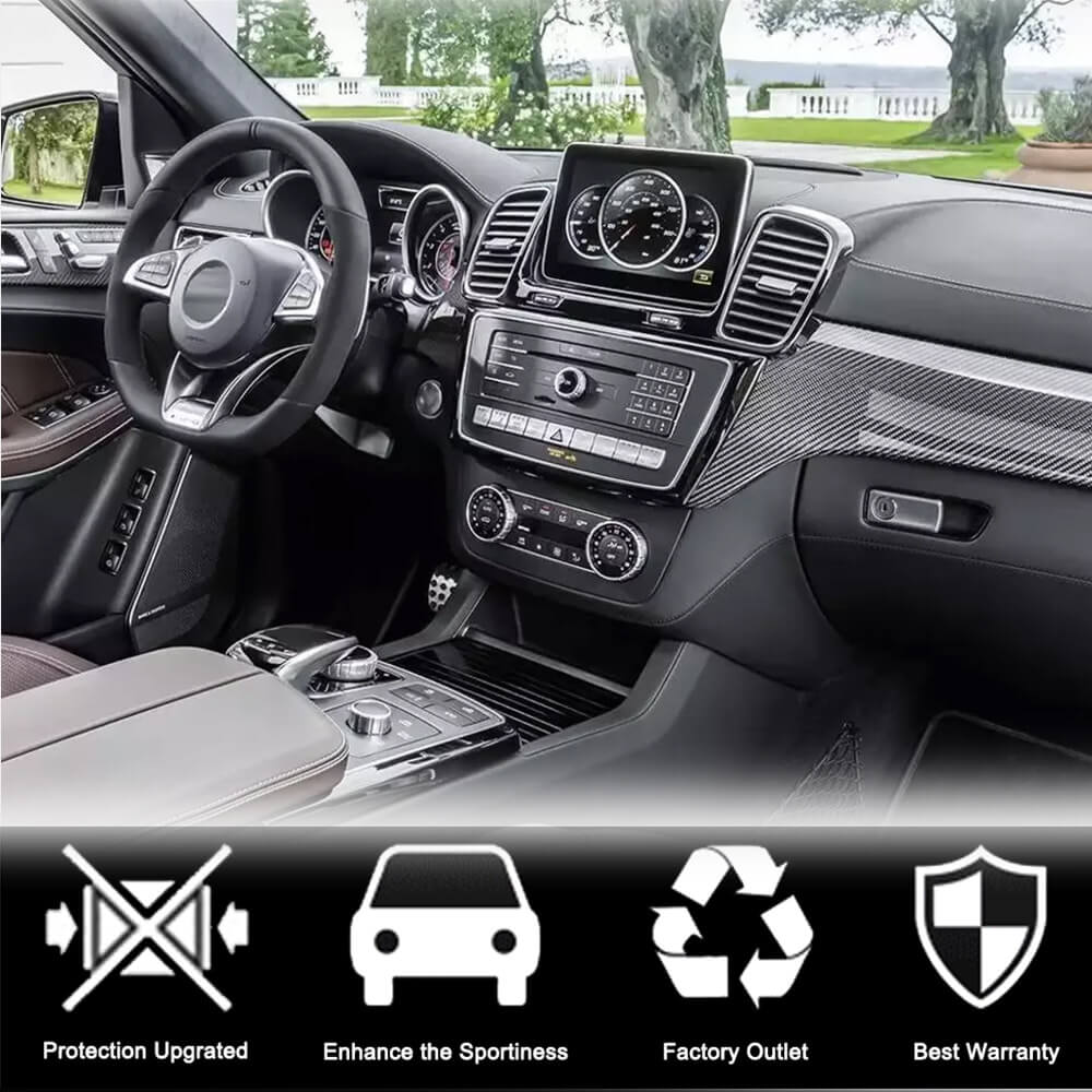 Mercedes Benz GLE Class C292 GLE63 arbon Fiber Interiror Dashboard Kit