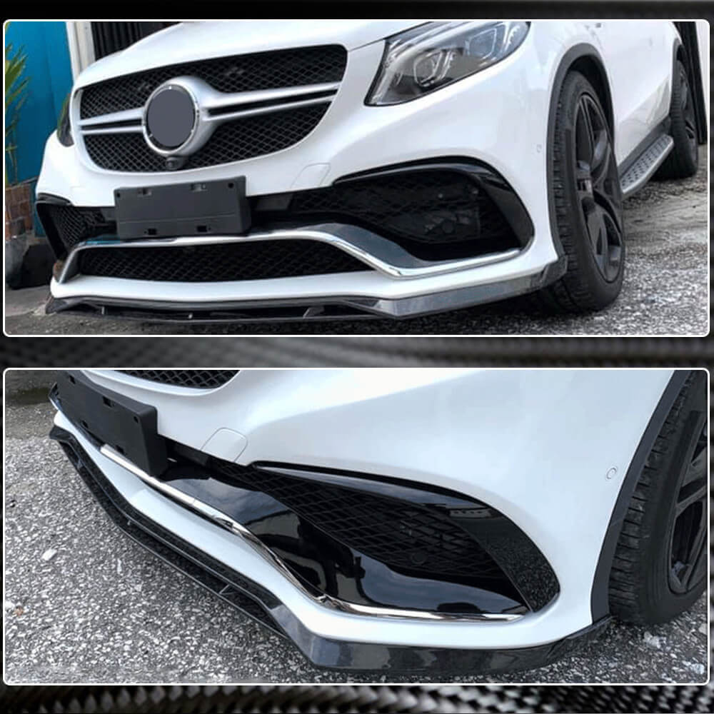 Mercedes Benz C292 GLE63 Carbon Fiber Front Lip Spoiler | Exterior Mods