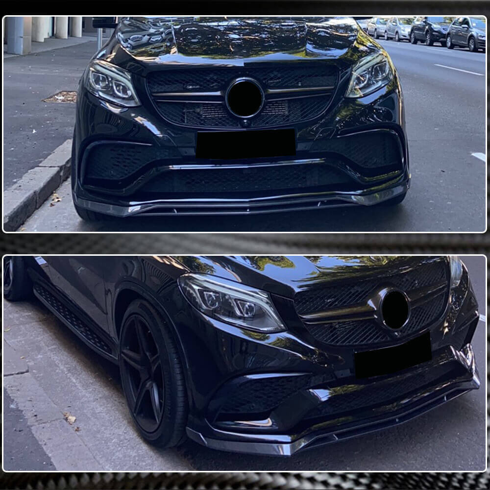 Mercedes Benz C292 GLE63 Carbon Fiber Front Lip Spoiler | Exterior Mods