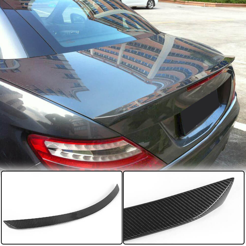 Mercedes Benz R172 SLK 250 Carbon Fiber Trunk Spoiler & Rear Wing Lip