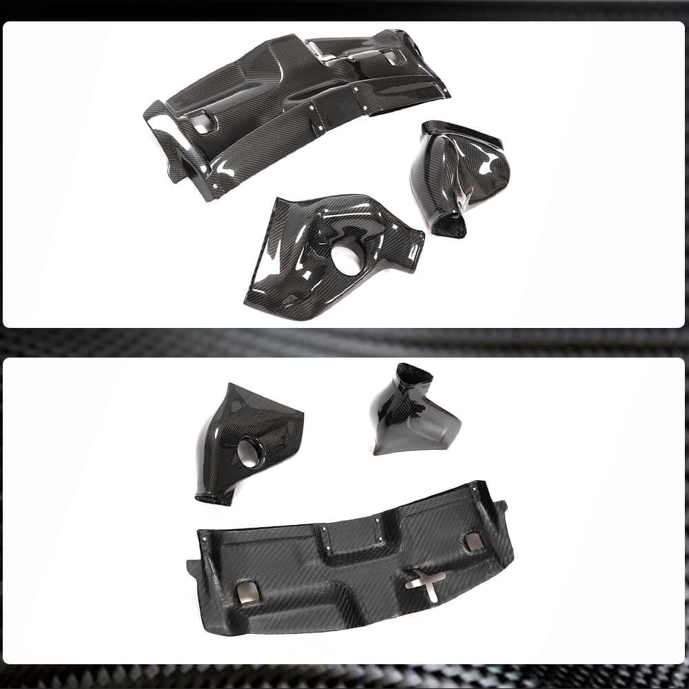 Mercedes Benz W204 C204 C63 AMG Dry Carbon Fiber Cold Air Intake Kits