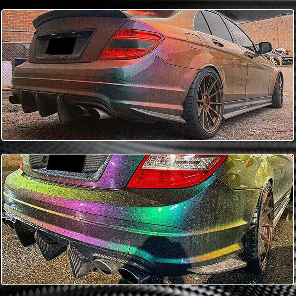 Mercedes Benz W204 C63 Pre-facelift Carbon Fiber Rear Diffuser Lip