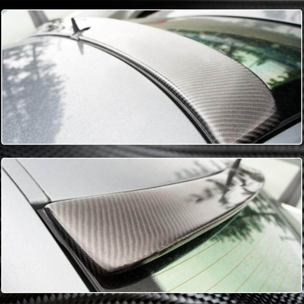Mercedes Benz W211 E55 E63 Carbon Fiber Rear Roof Spoiler Window Wing