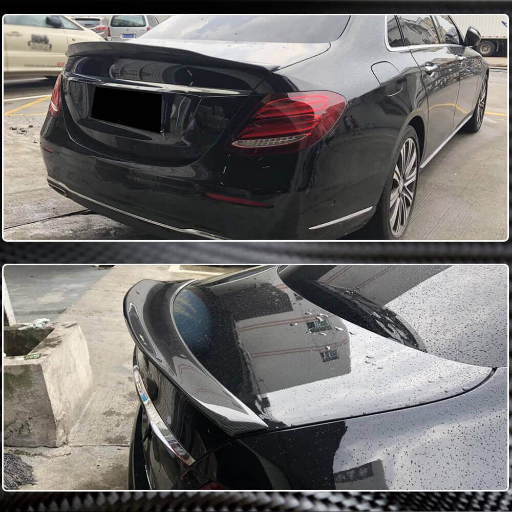 Mercedes Benz W213 Carbon Fiber Rear Trunk Spoiler & Wing | PSM Style
