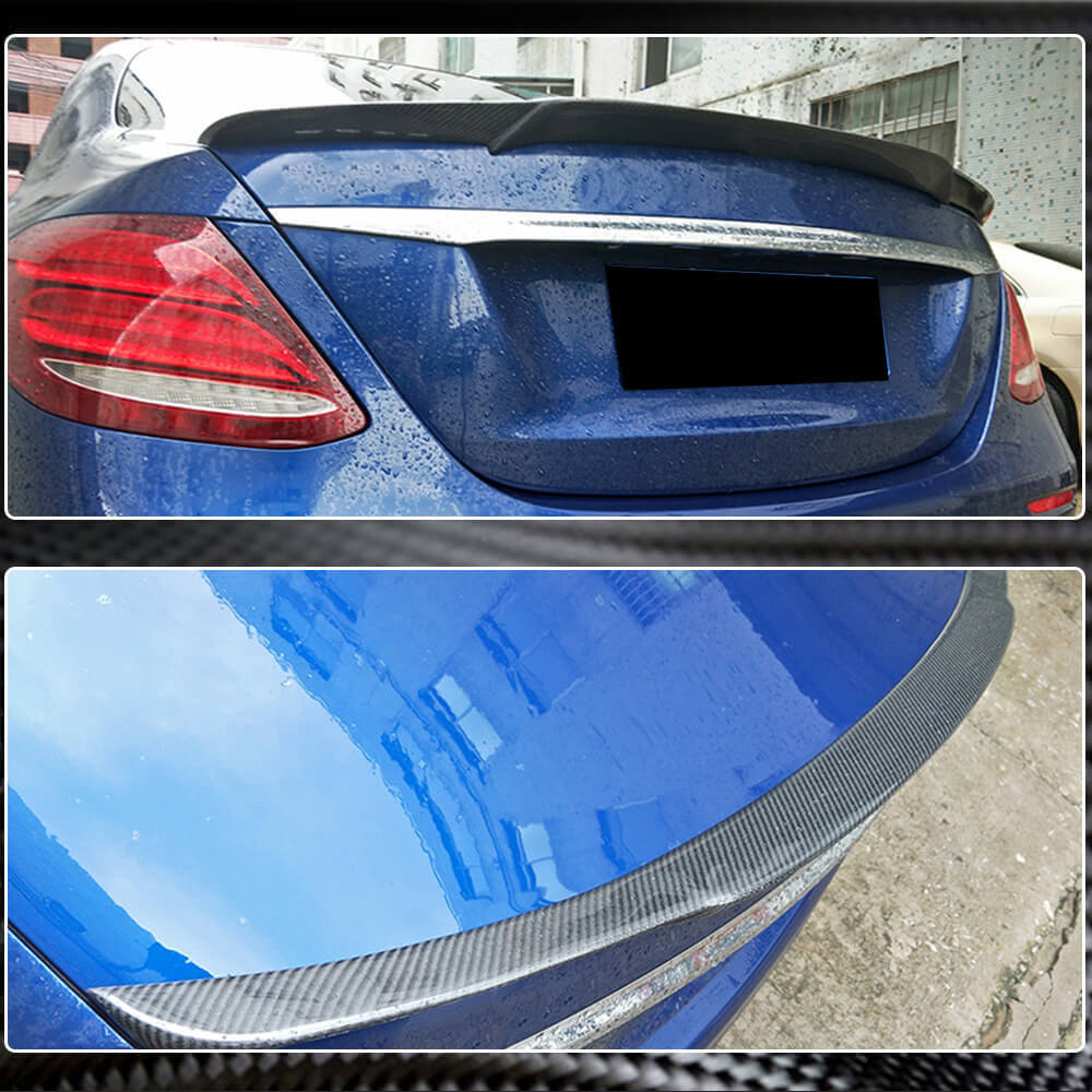 Mercedes Benz E-class W213 E63 Carbon Fiber Rear Spoiler & Trunk Wing