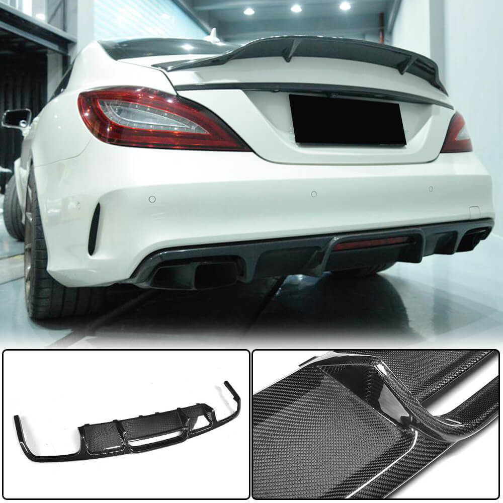 Mercedes Benz CLS Class W218 CLS63 Rear Bumper Diffuser Valance Lip