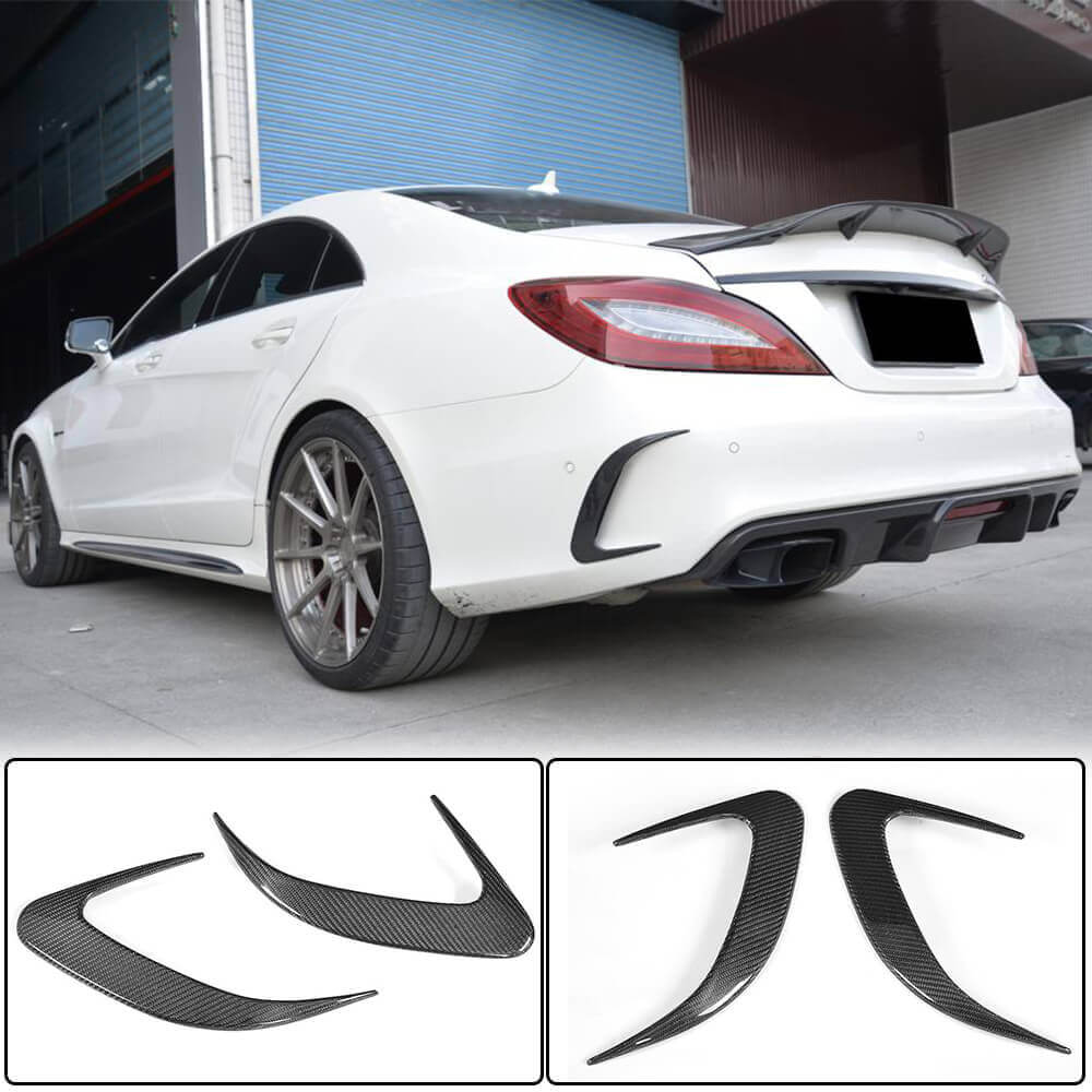 Mercedes Benz W218 CLS63 AMG Carbon Fiber/FRP Rear Bumper Air Vents