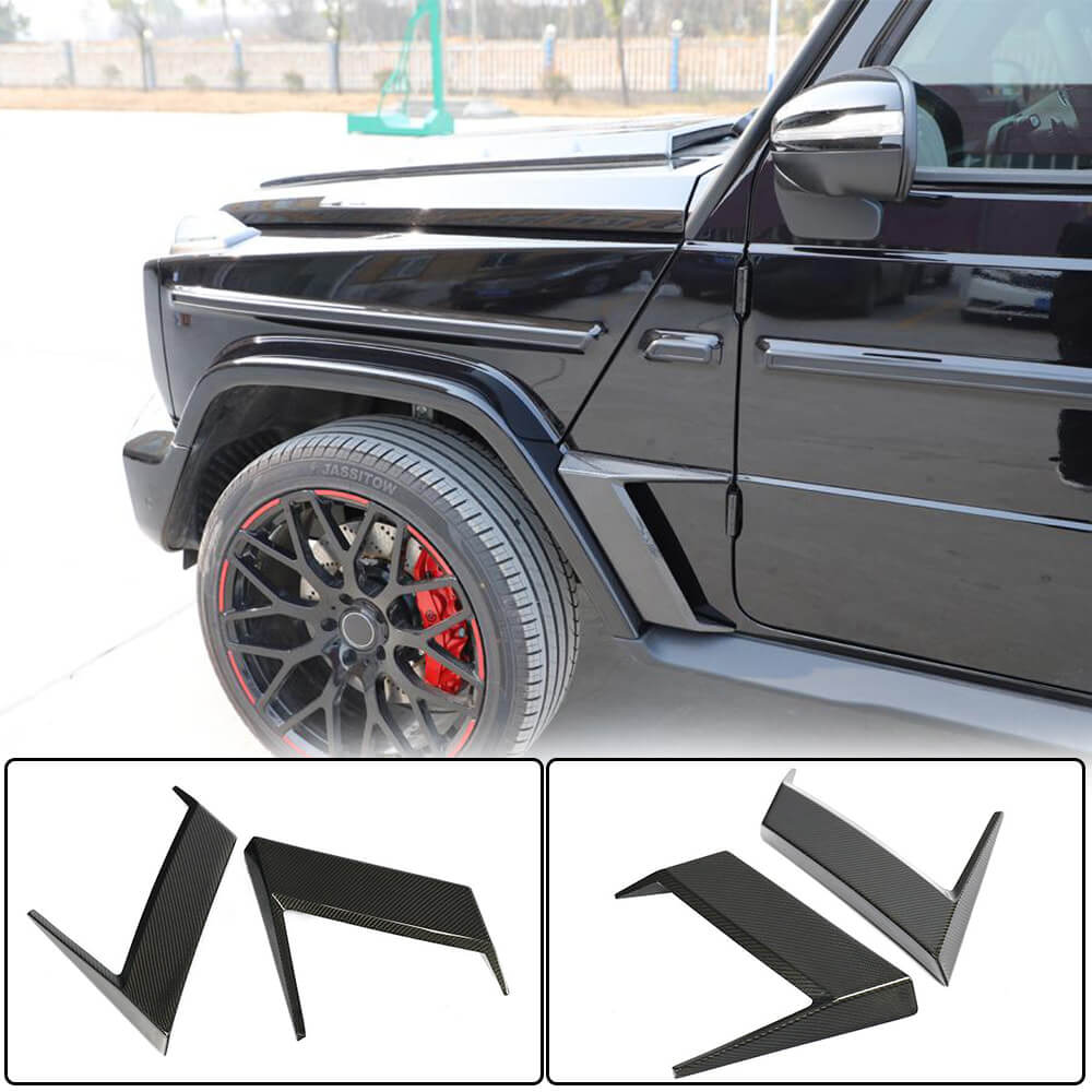Mercedes-Benz Carbon Fiber W463 Air Fender Canard Vents | Exterior Mods – Ahacarbon