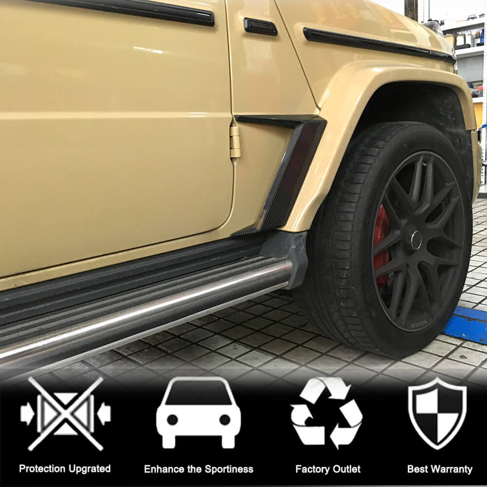 Mercedes-Benz Carbon Fiber W463 Air Fender Canard Vents | Exterior Mods