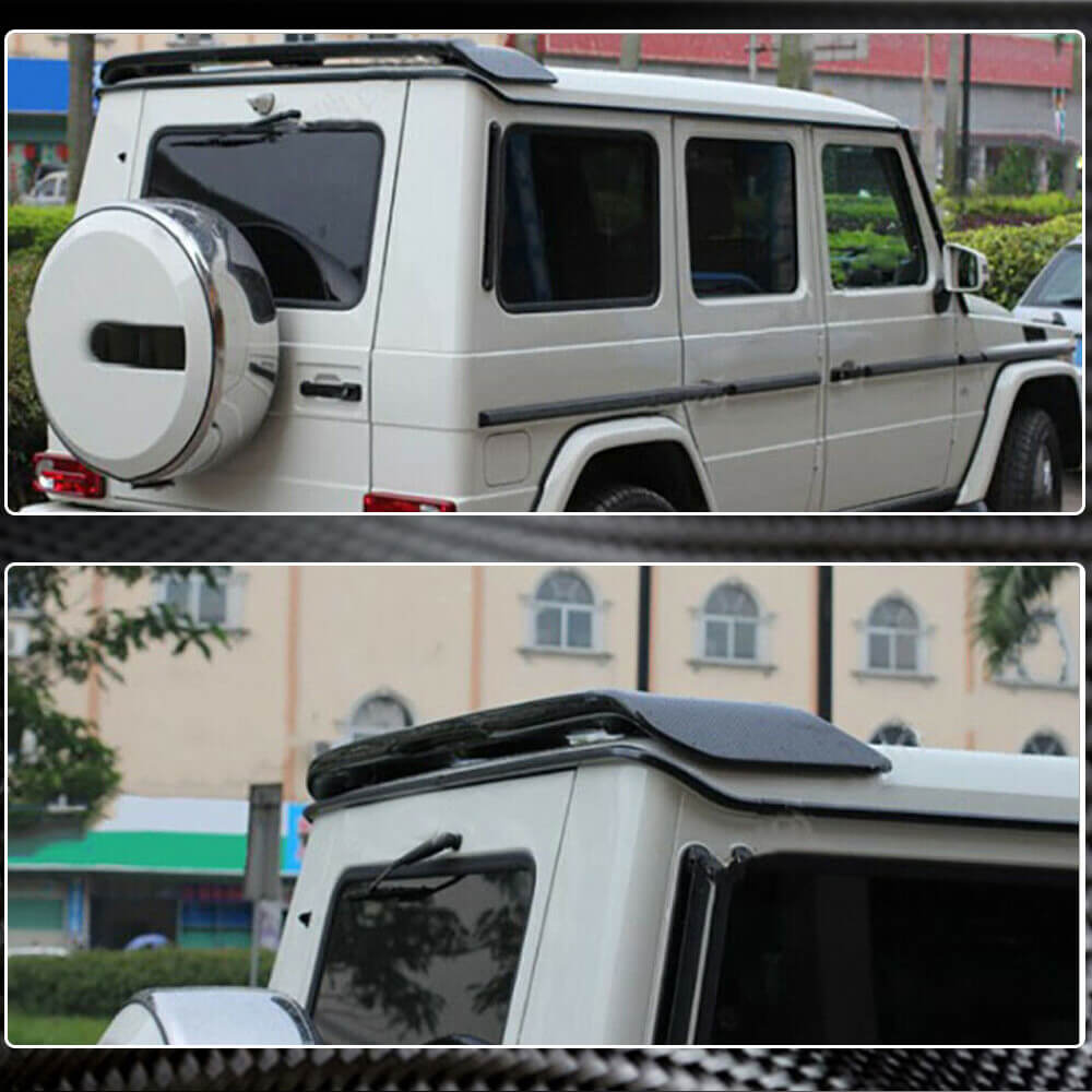 Mercedes Benz W463 G550 G63 G65 Carbon Fiber Rear Roof Window Spoiler ...