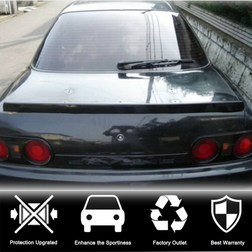 Ahacarbon|Carbon Fiber Rear Trunk Spoiler for Nissan R32 GTR Skyline ...