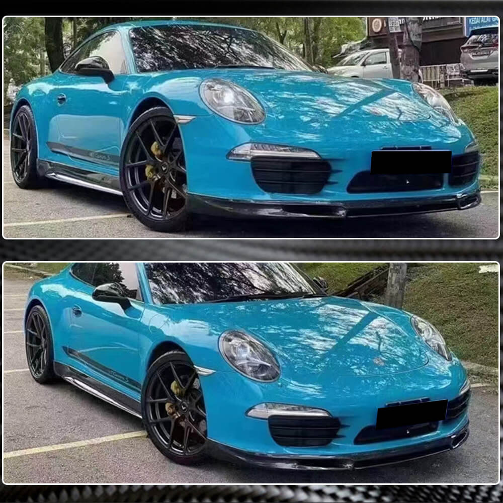 Porsche 911 Carrera Carbon Fiber Front Lip Spoiler | Exterior Mods ...