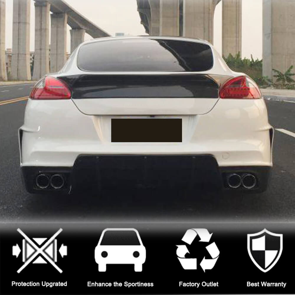 Porsche Panamera 970 Pre-Facelift 2010-2013 Rear Trunk Spoiler Carbon ...