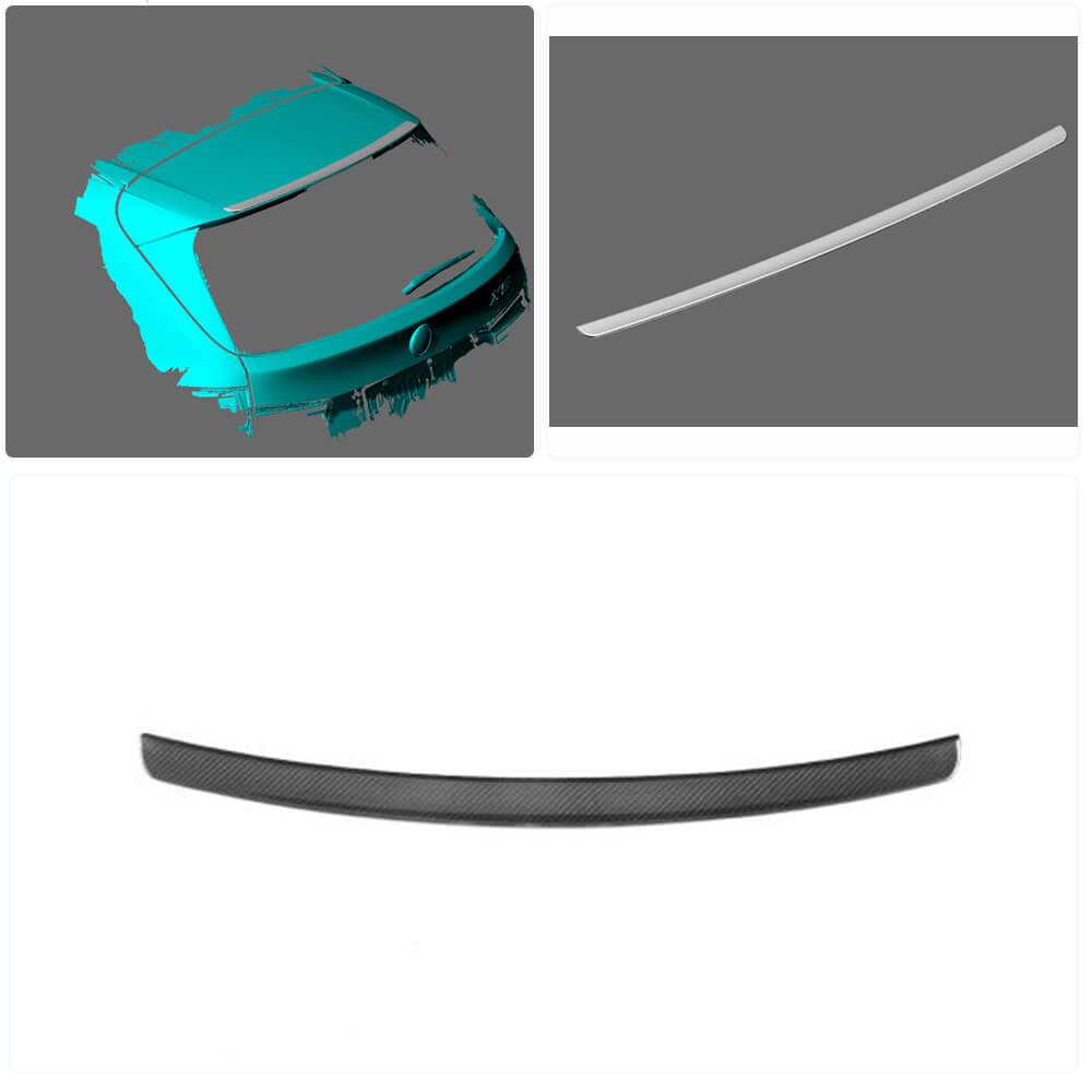 BMW X5 F15 Carbon Fiber Rear Window Spoiler | Custom, Factory Outlet