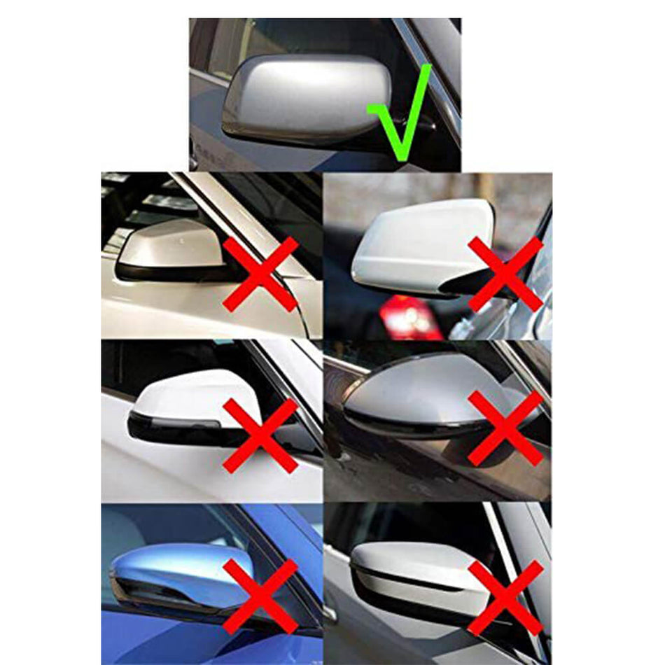 BMW 5 Series E60 Carbon Fiber Side Mirror Cover Caps | Exterior Mods