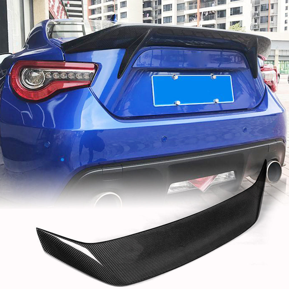Subaru BRZ Toyota GT86 FT86 Carbon Fiber Trunk Spoiler | Rear, Wing & Lip