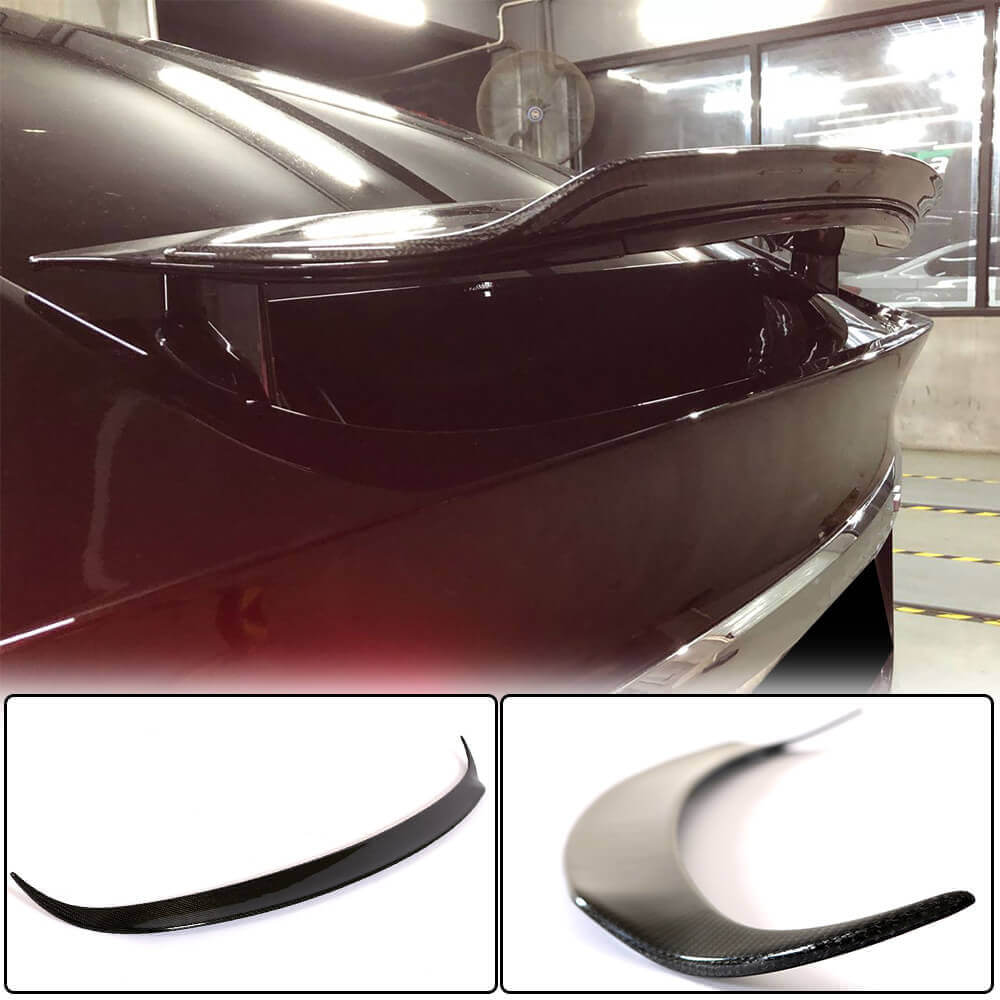 Tesla Model X Carbon Fiber Trunk Boot Spoiler | Rear, Wing & Lip ...