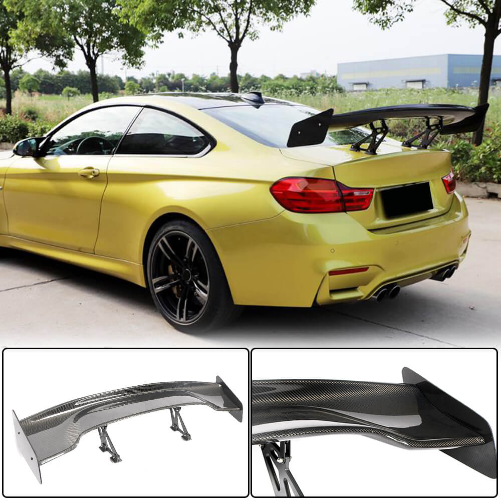 Universal Rear Trunk Spoiler | Carbon Fiber Wide Body Kit | Ahacarbon