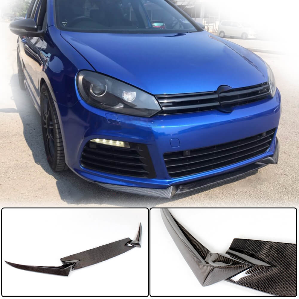 Volkswagen Golf 6 MK6 R R20 Carbon Fiber Front Lip Spoiler | Factory