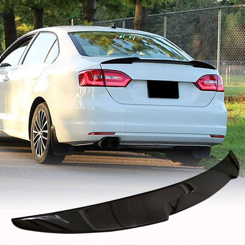 Volkswagen VW Jetta Glossy Black Rear Trunk Boot Spoiler & Rear Wing Lip